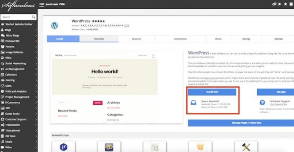 How to Install WordPress using cPanel?