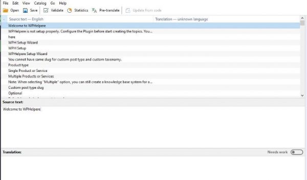 How to easily translate WordPress Plugin using Poedit